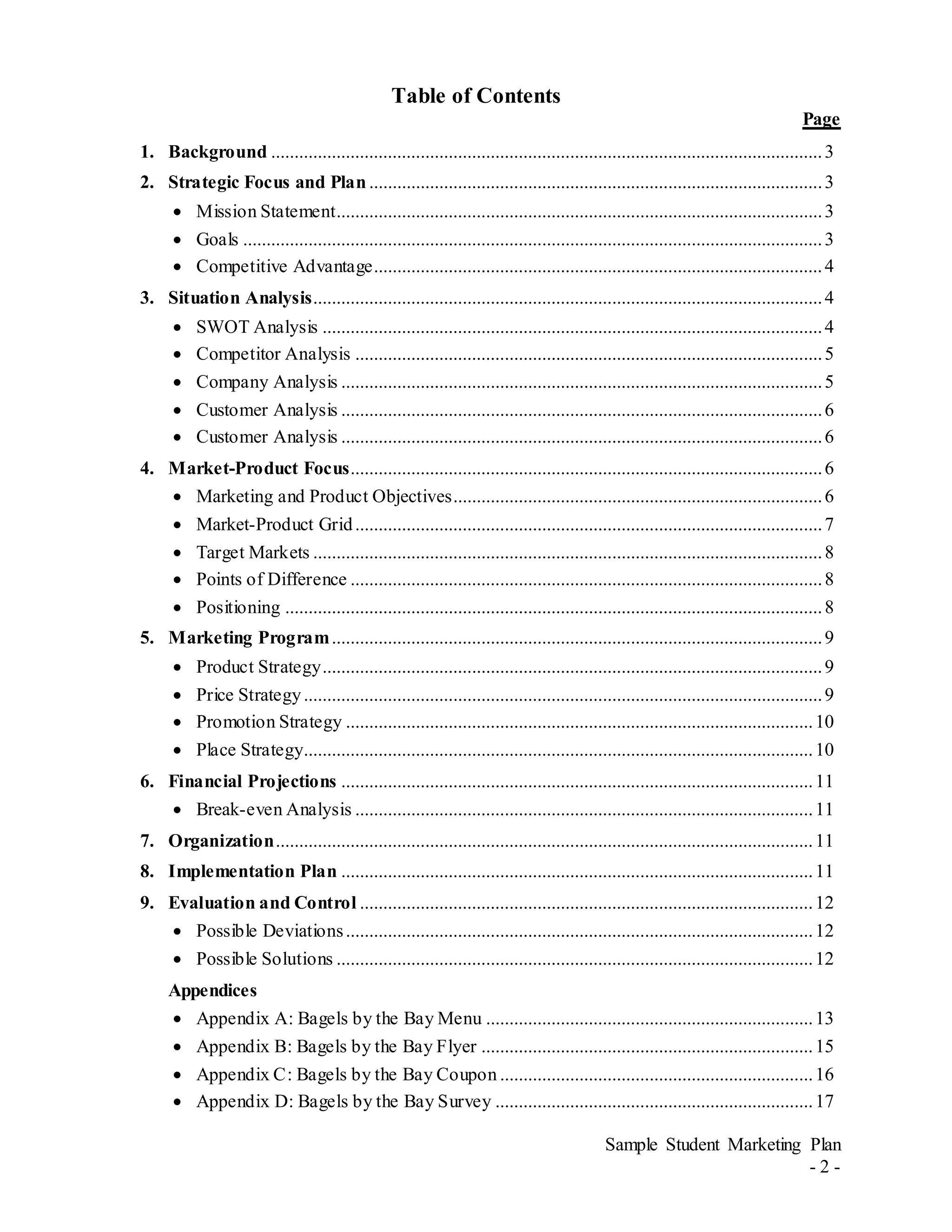 Sample student marketing_plan_-_bagels_b | DOCX