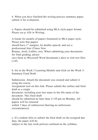 Sample Summaries of Emily Raine’s Why Should I Be Nice to You.docx