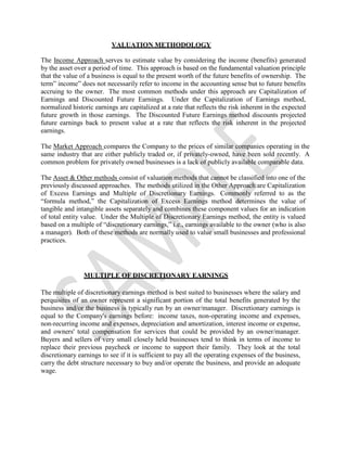 Valuation Report Sample | PDF