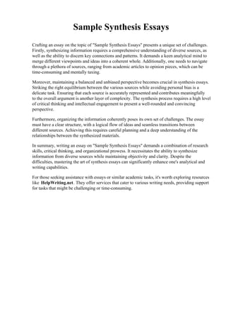 Sample Synthesis Essays.pdf