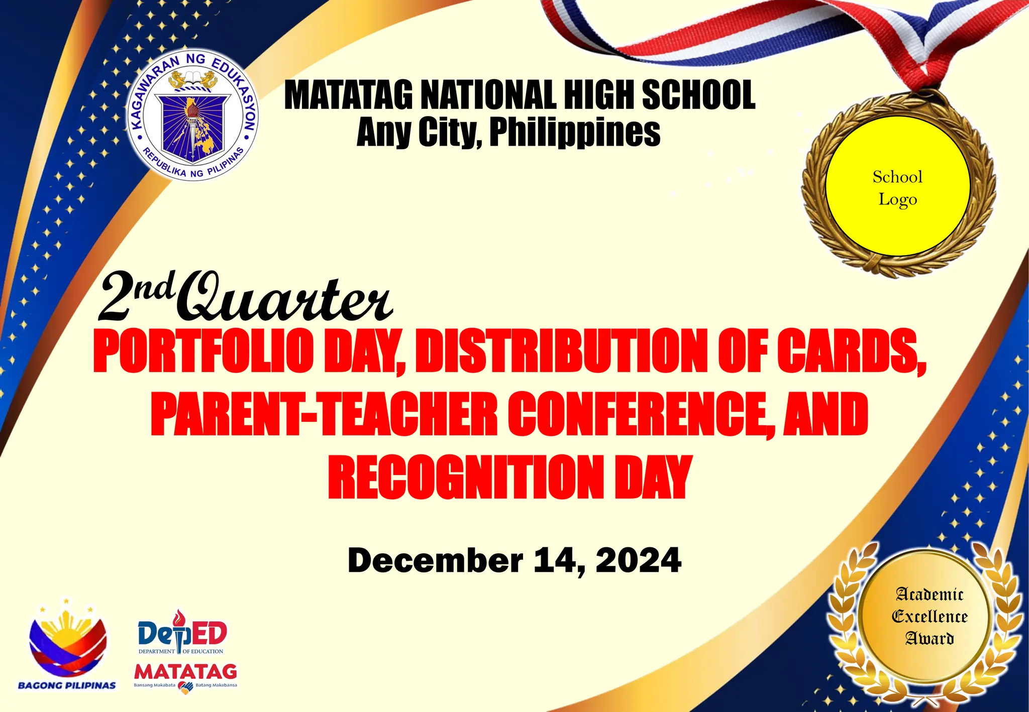 Sample Tarp Layout 2 for education purposes | PPTX