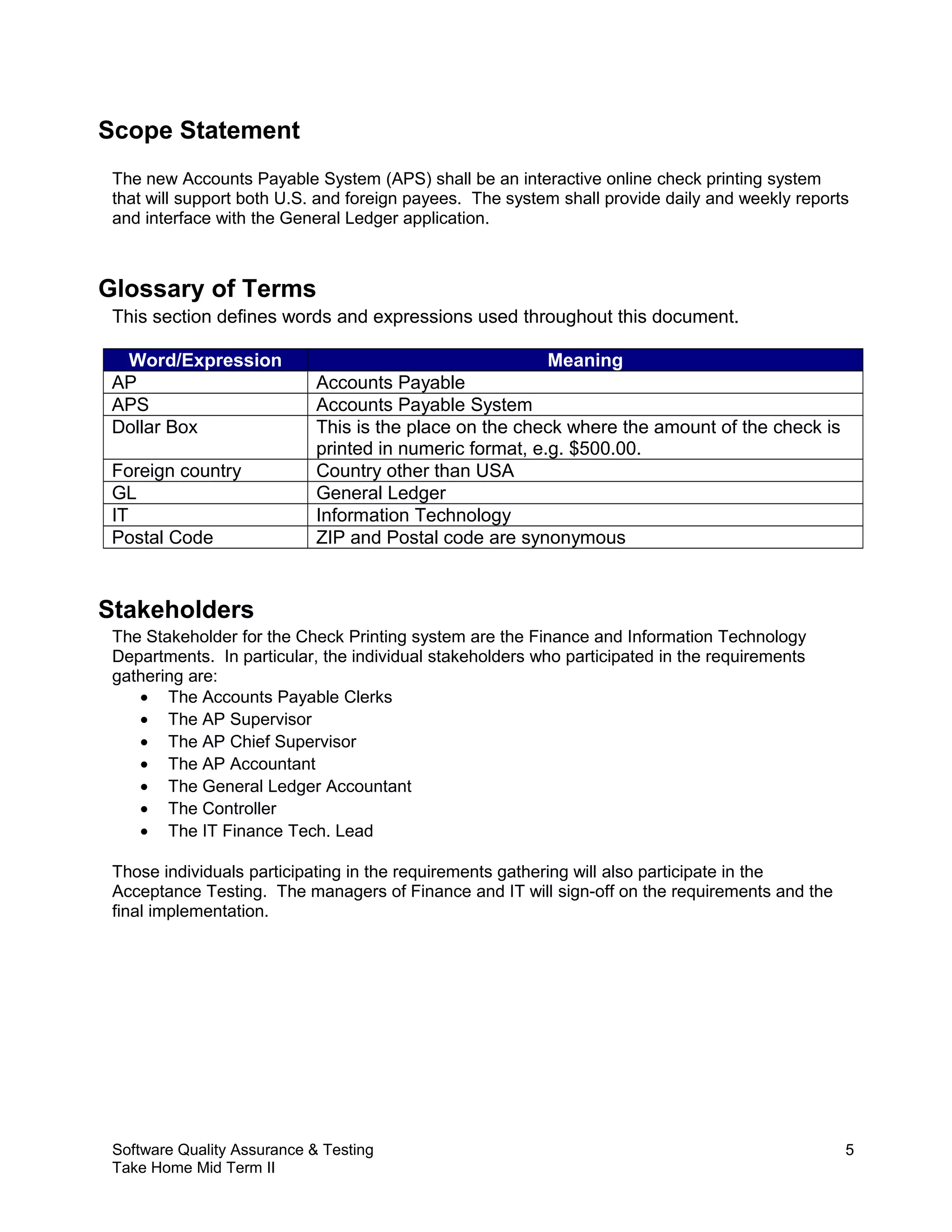 Sample Technical Requirement Document (TRD) | DOC