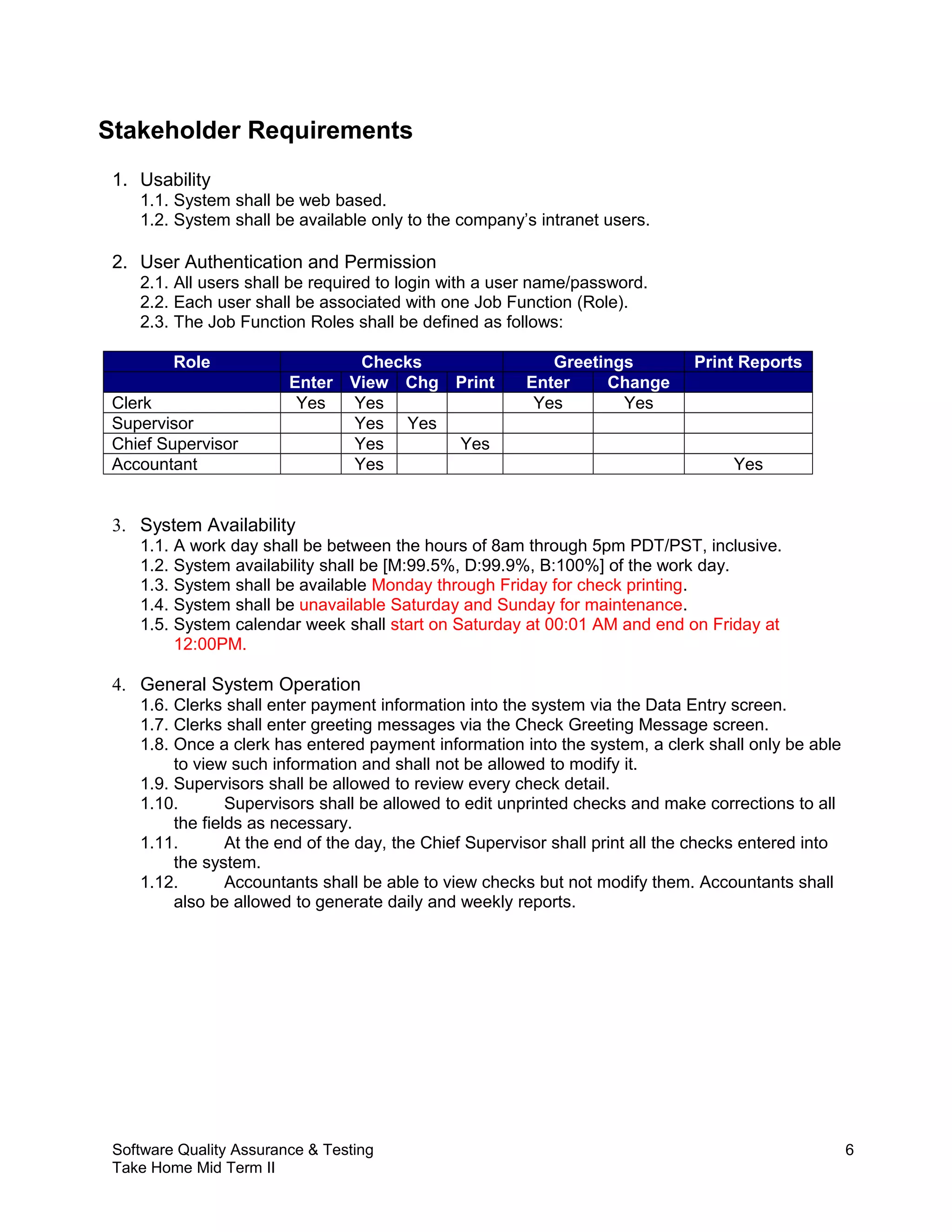 Sample Technical Requirement Document (TRD) | DOC