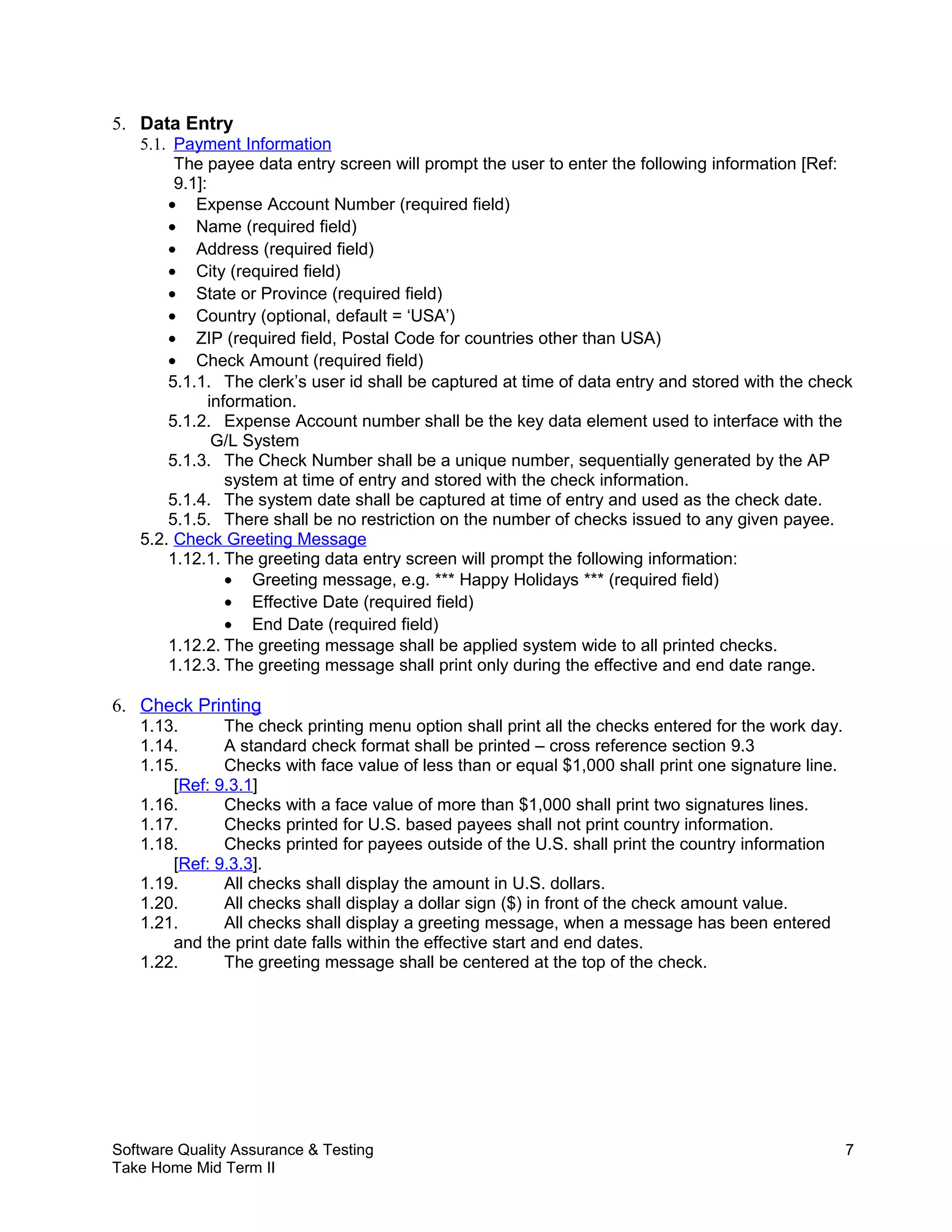 Sample Technical Requirement Document (TRD) | DOC