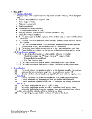 Sample Technical Requirement Document (TRD) | DOC