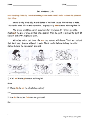 KSSR Year 1Sample test 1 | DOCX