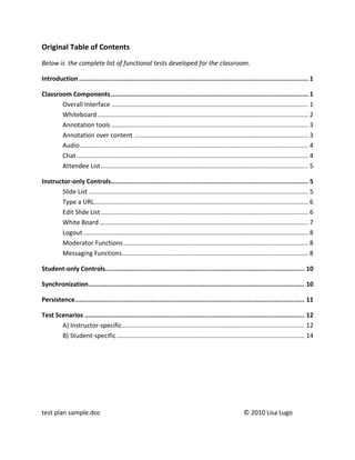 Sample Test Document