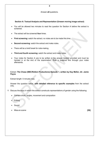 Sample Test Paper | PDF