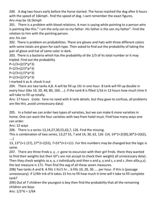 Sample touch stone | PDF