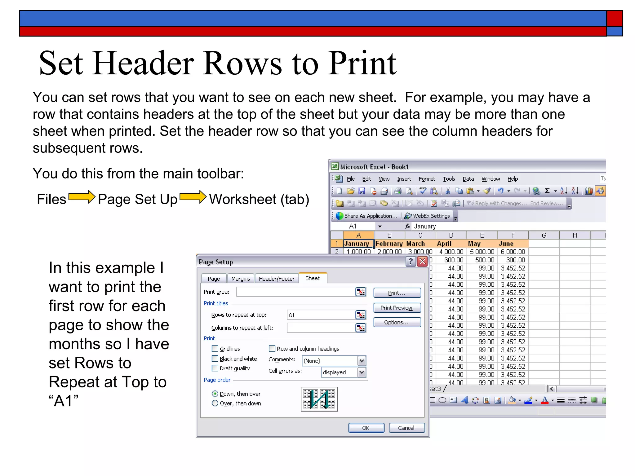 Sample Training Ppt Excel Basics | PPT
