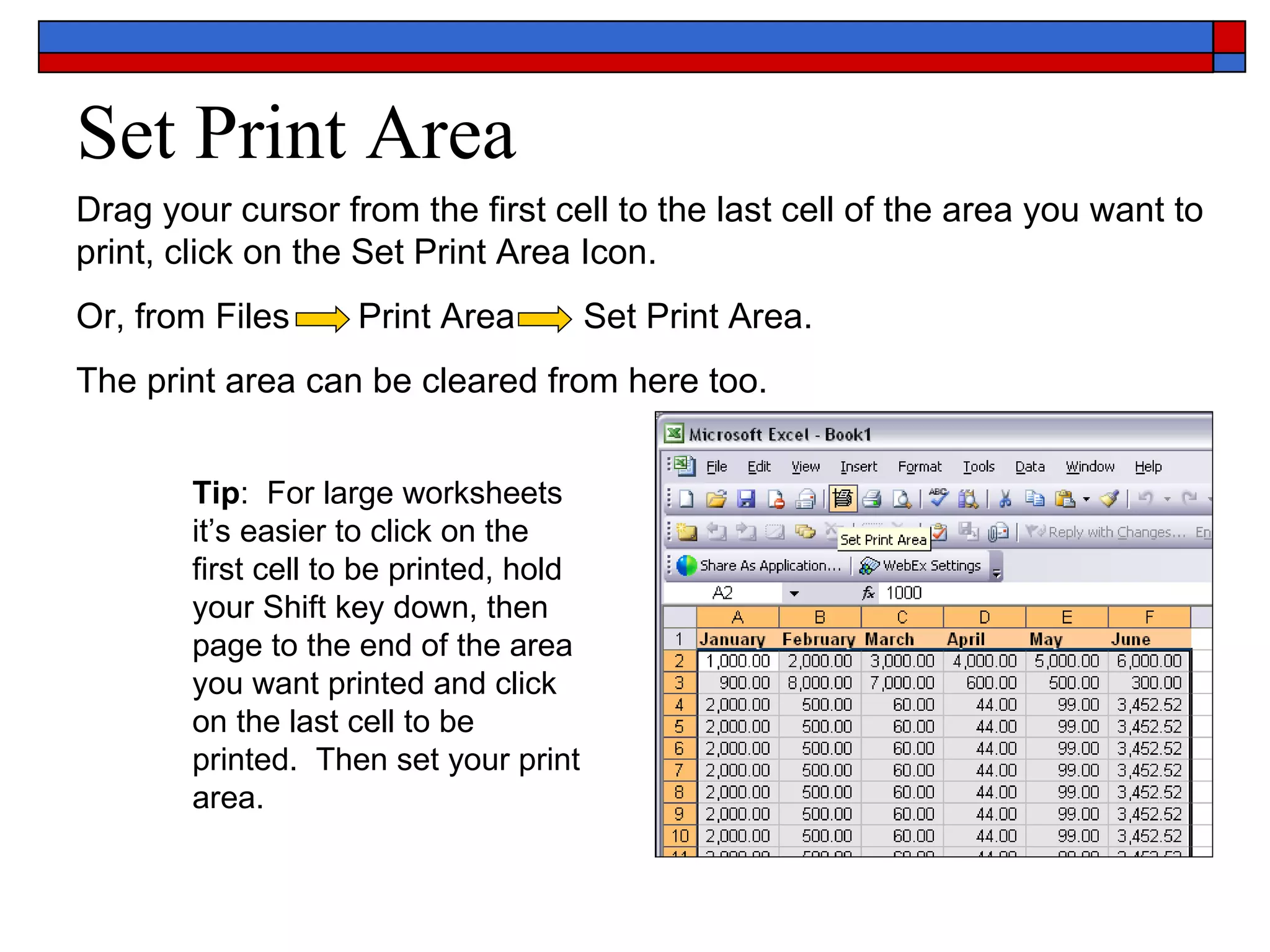 Sample Training Ppt Excel Basics | PPT