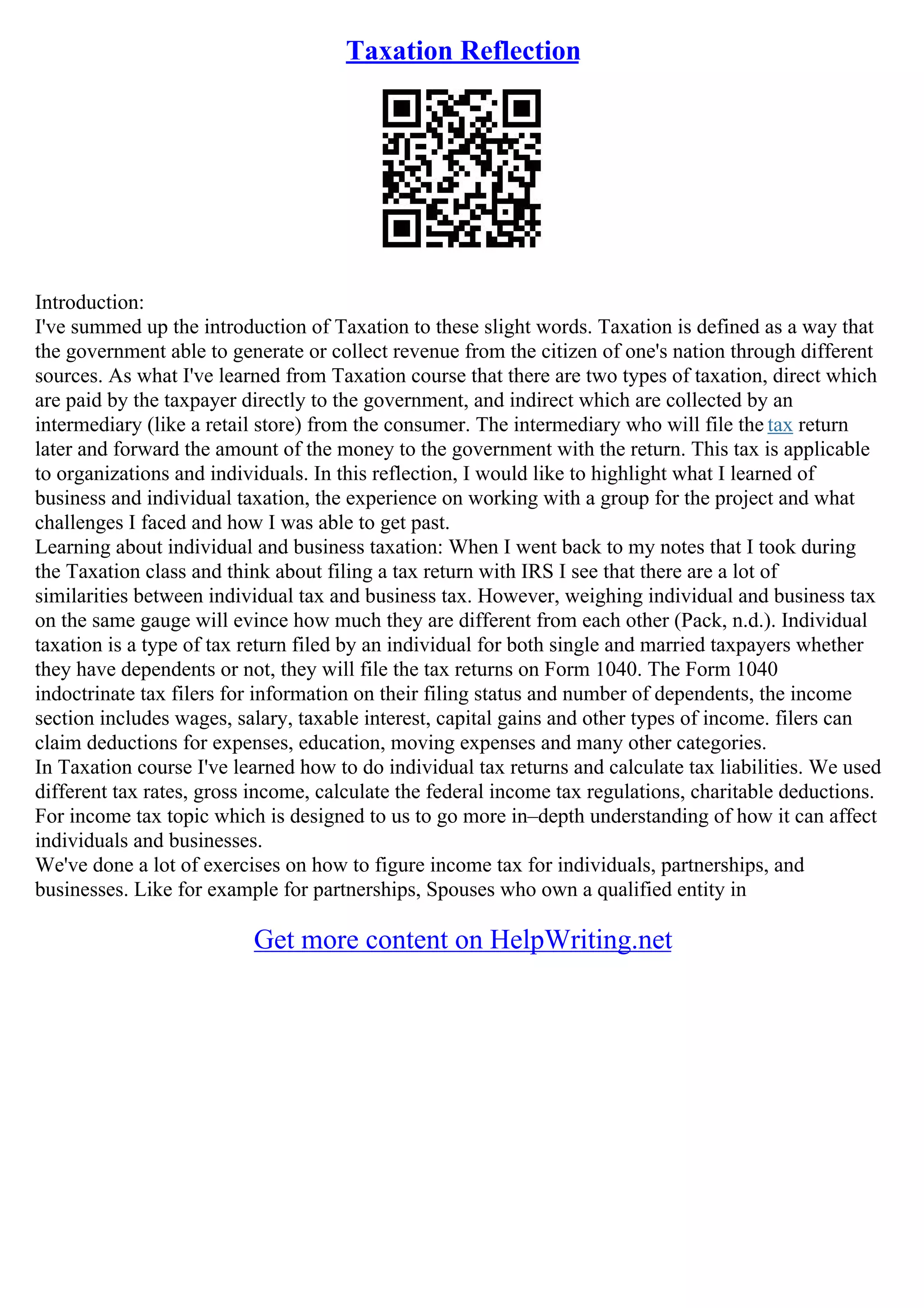 Sample Transfer Essay | PDF