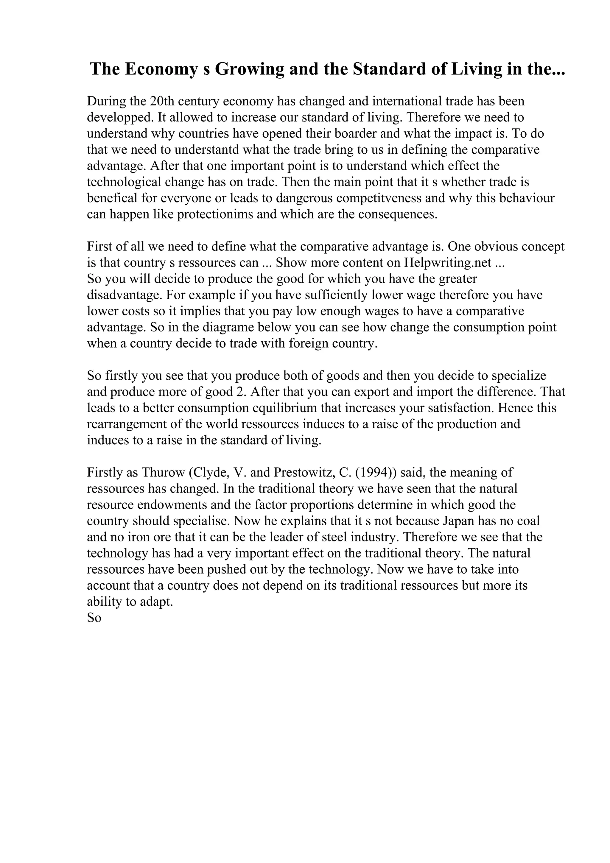 Sample Transfer Essay | PDF