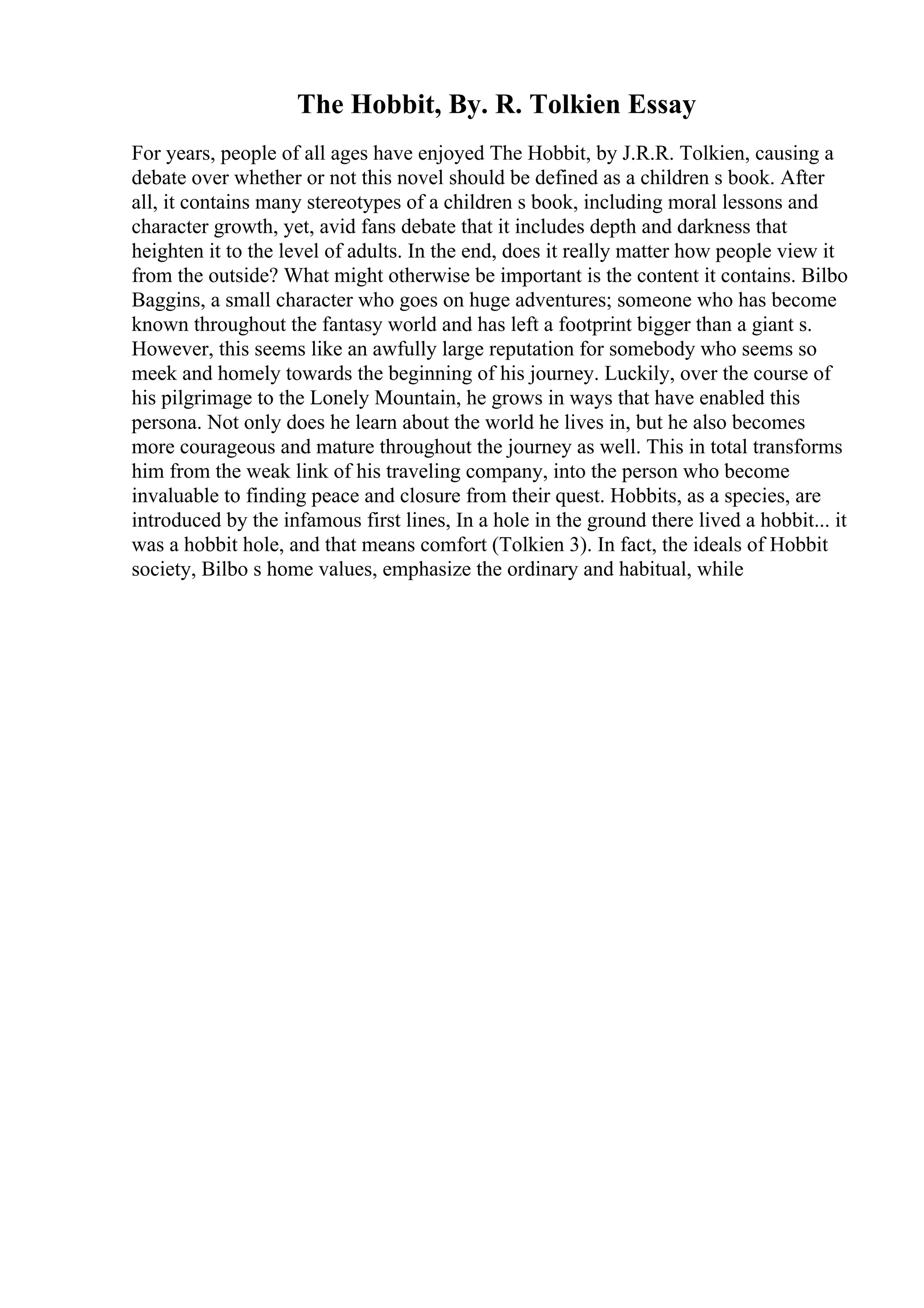 Sample Transfer Essays | PDF