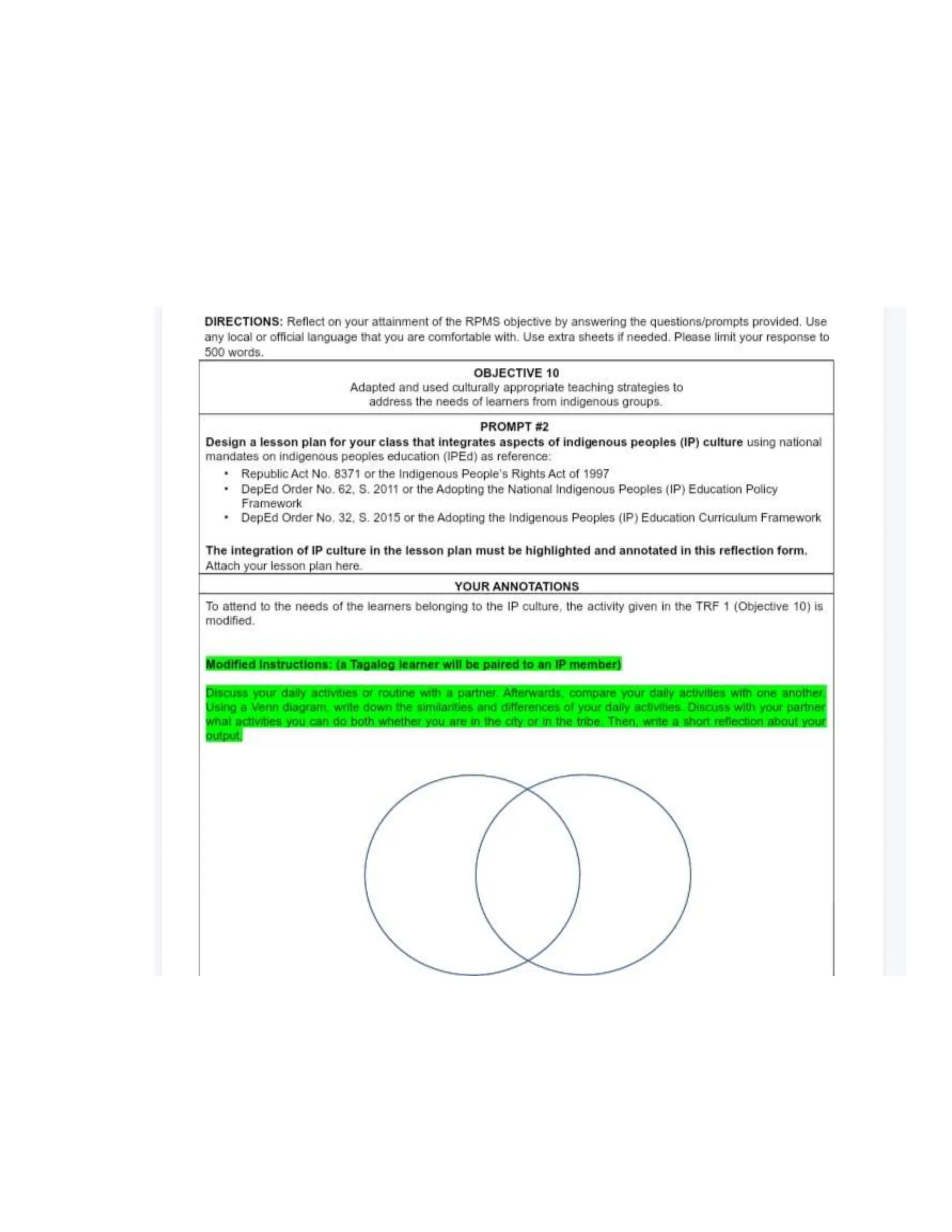SAMPLE TRF FOR 2023.docx FOR FUTURE TEACHERS | PDF