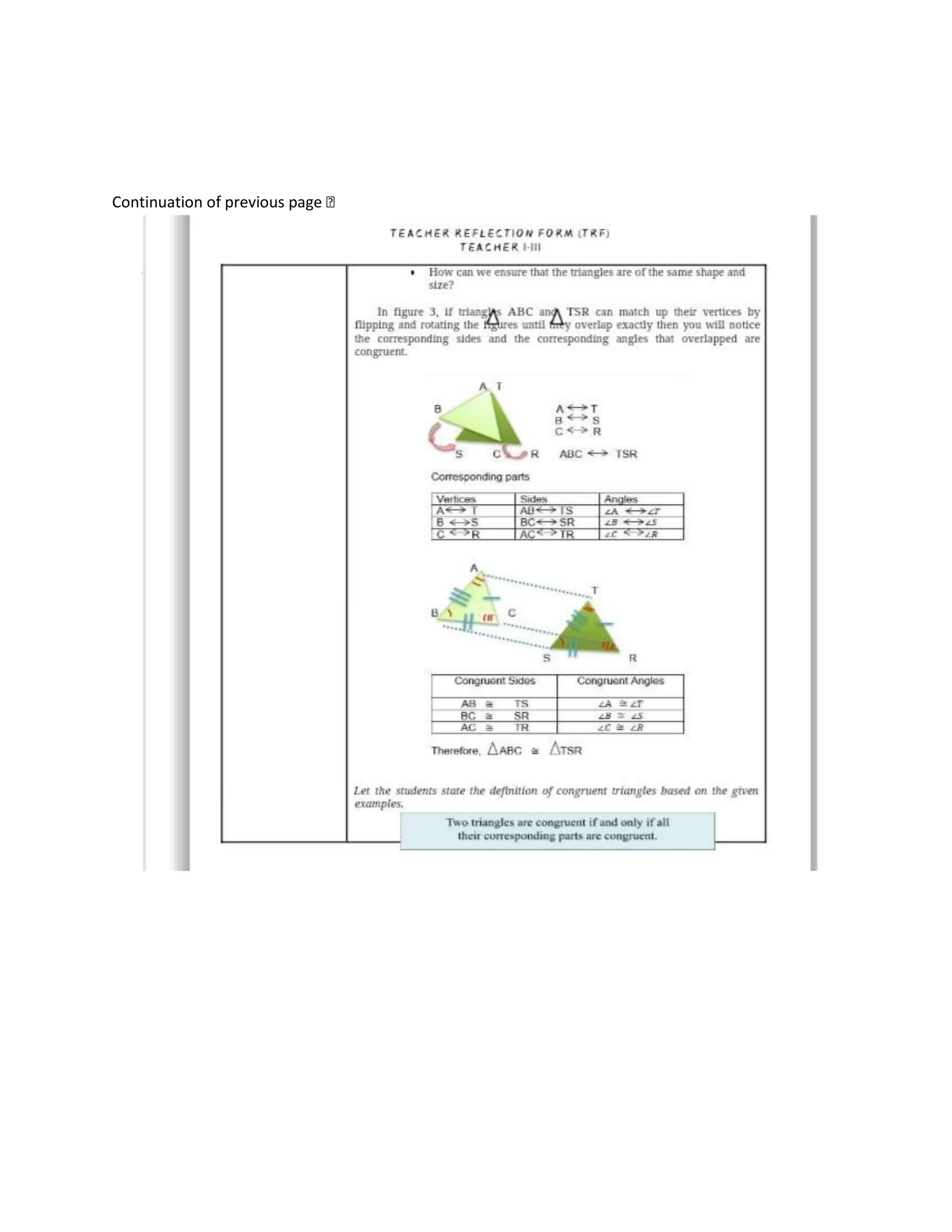 SAMPLE TRF FOR 2023.docx FOR FUTURE TEACHERS | PDF