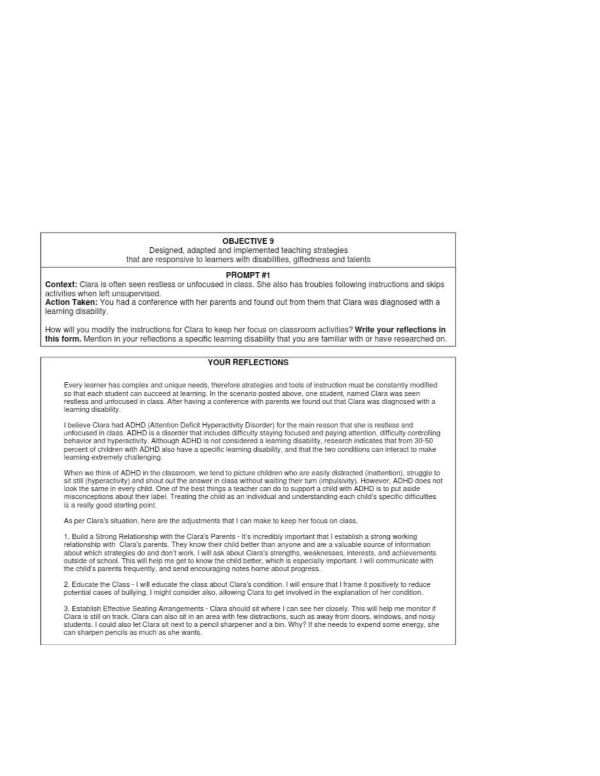 SAMPLE TRF FOR 2023.docx FOR FUTURE TEACHERS | PDF