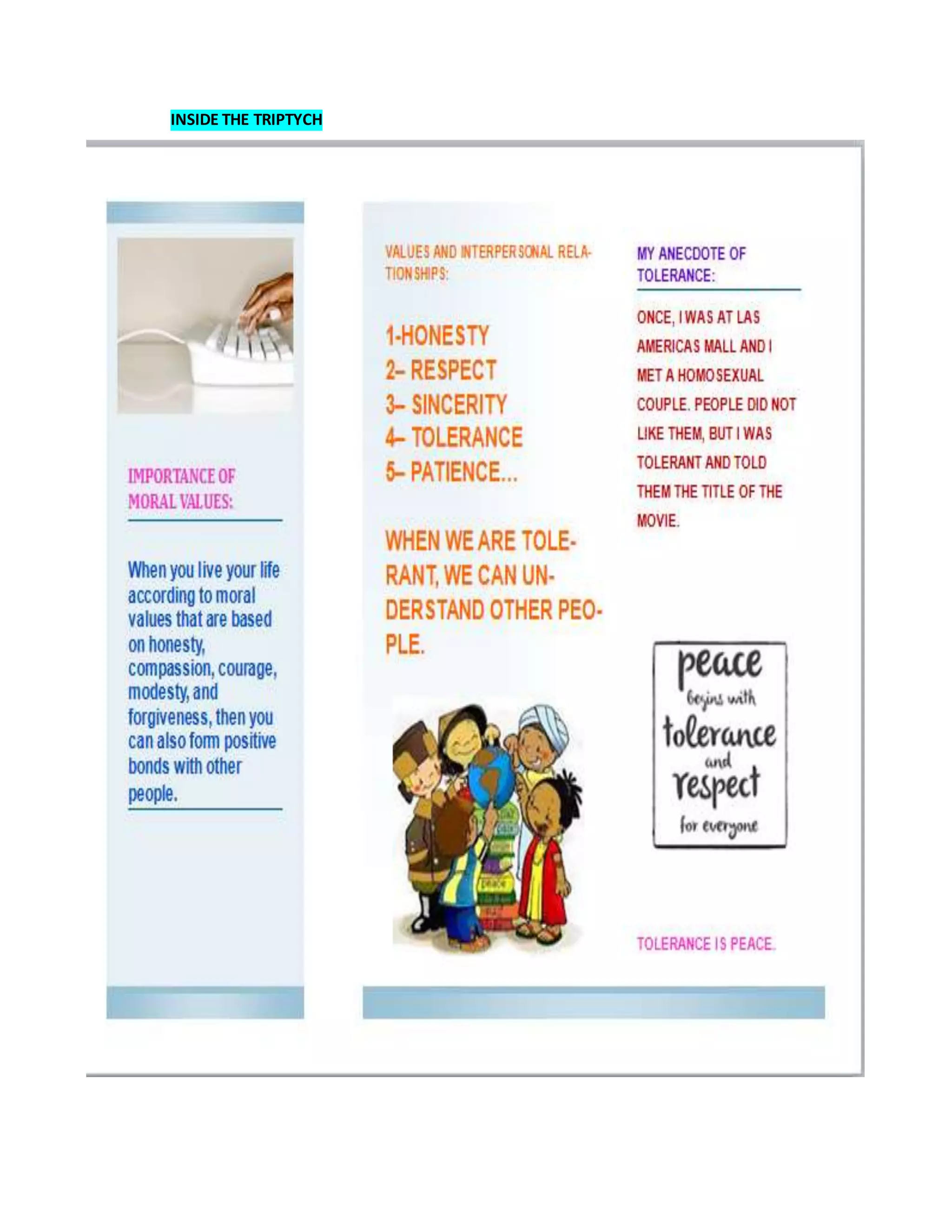 Sample triptych | DOCX