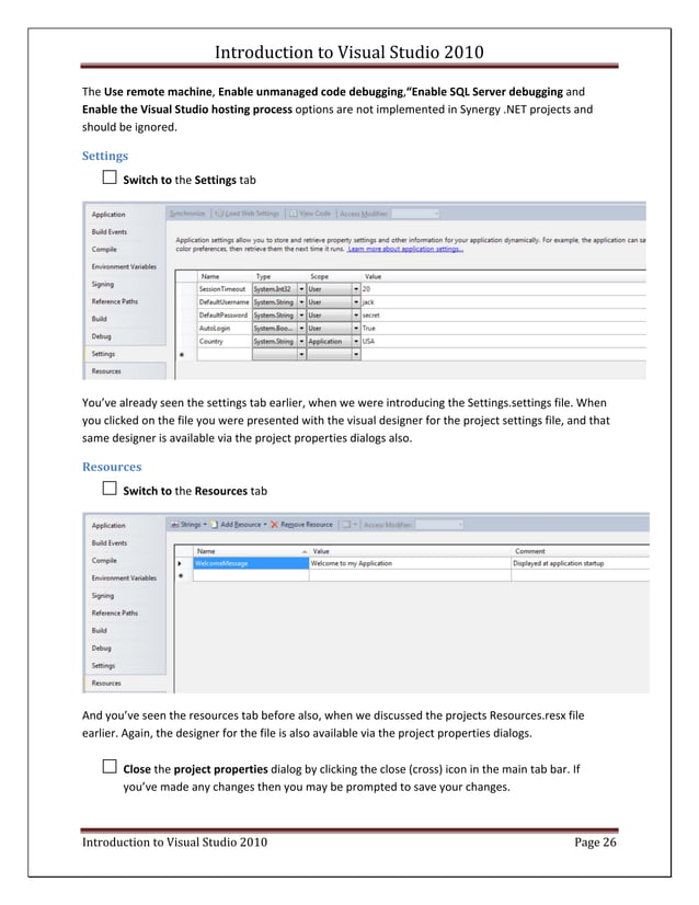 sample tutorial | PDF