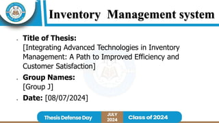 Sample University Thesis Presentation Outline.pptx