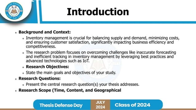 Sample University Thesis Presentation Outline.pptx