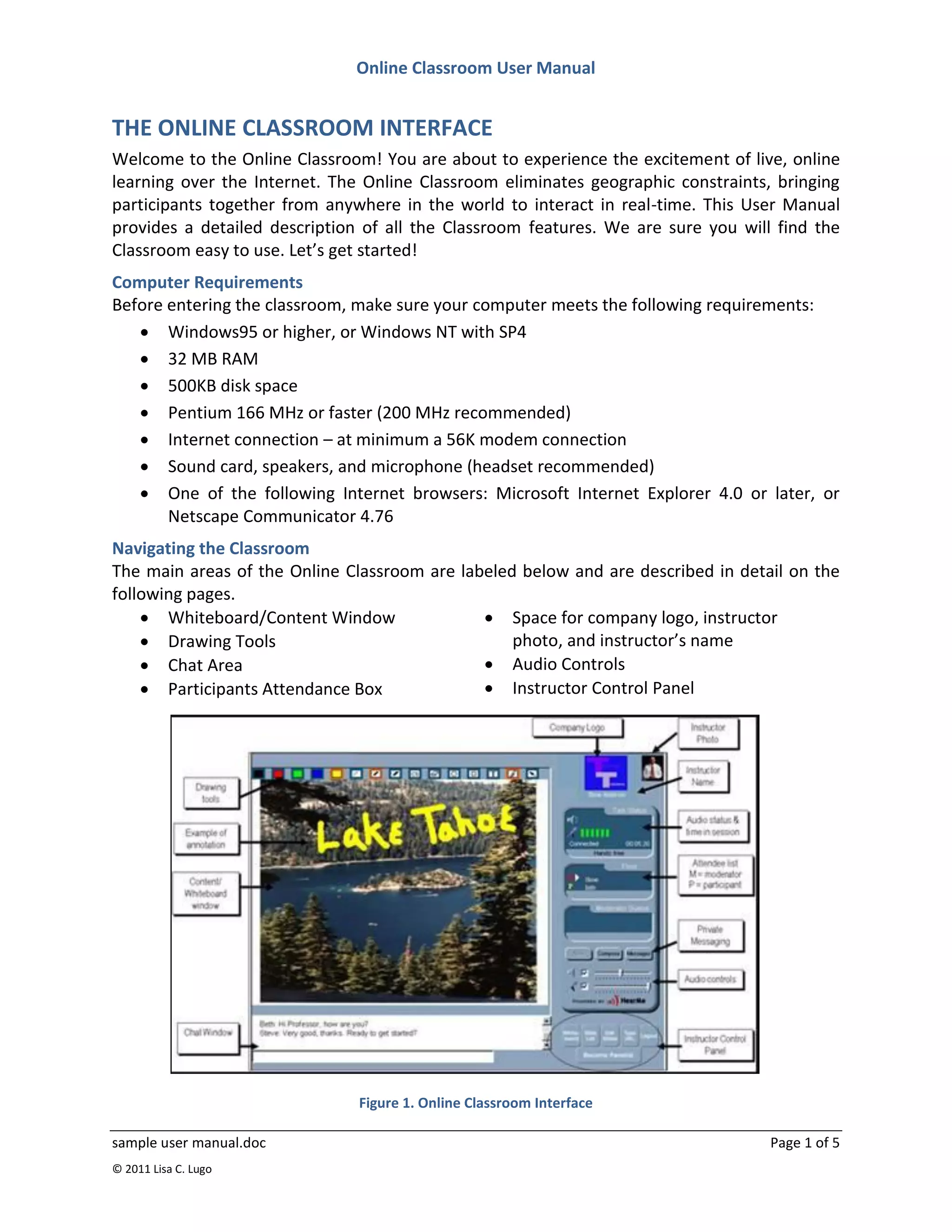 Sample User Manual | PDF