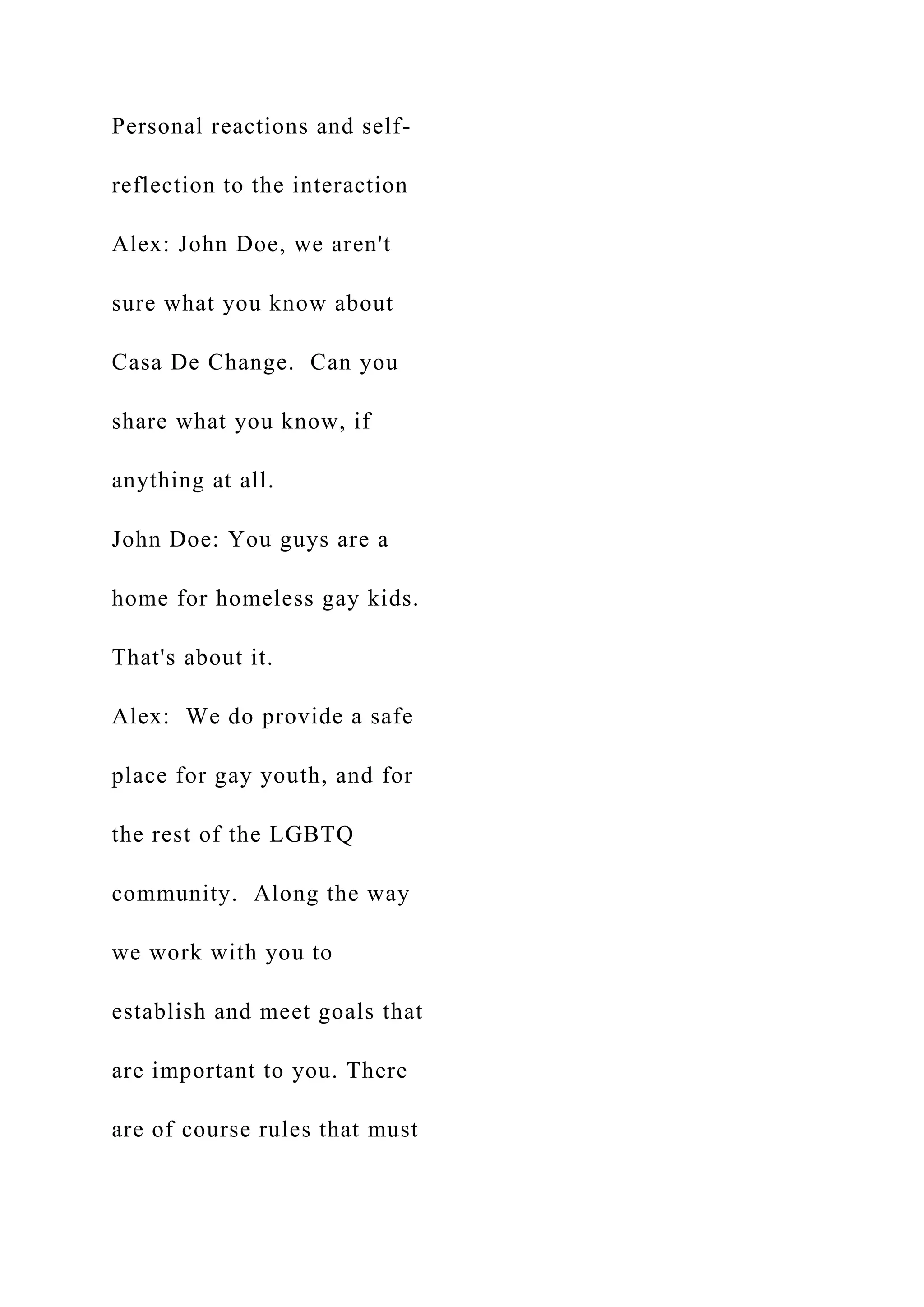 Sample Verbatim Process Recording Clinical Practice with Indi.docx