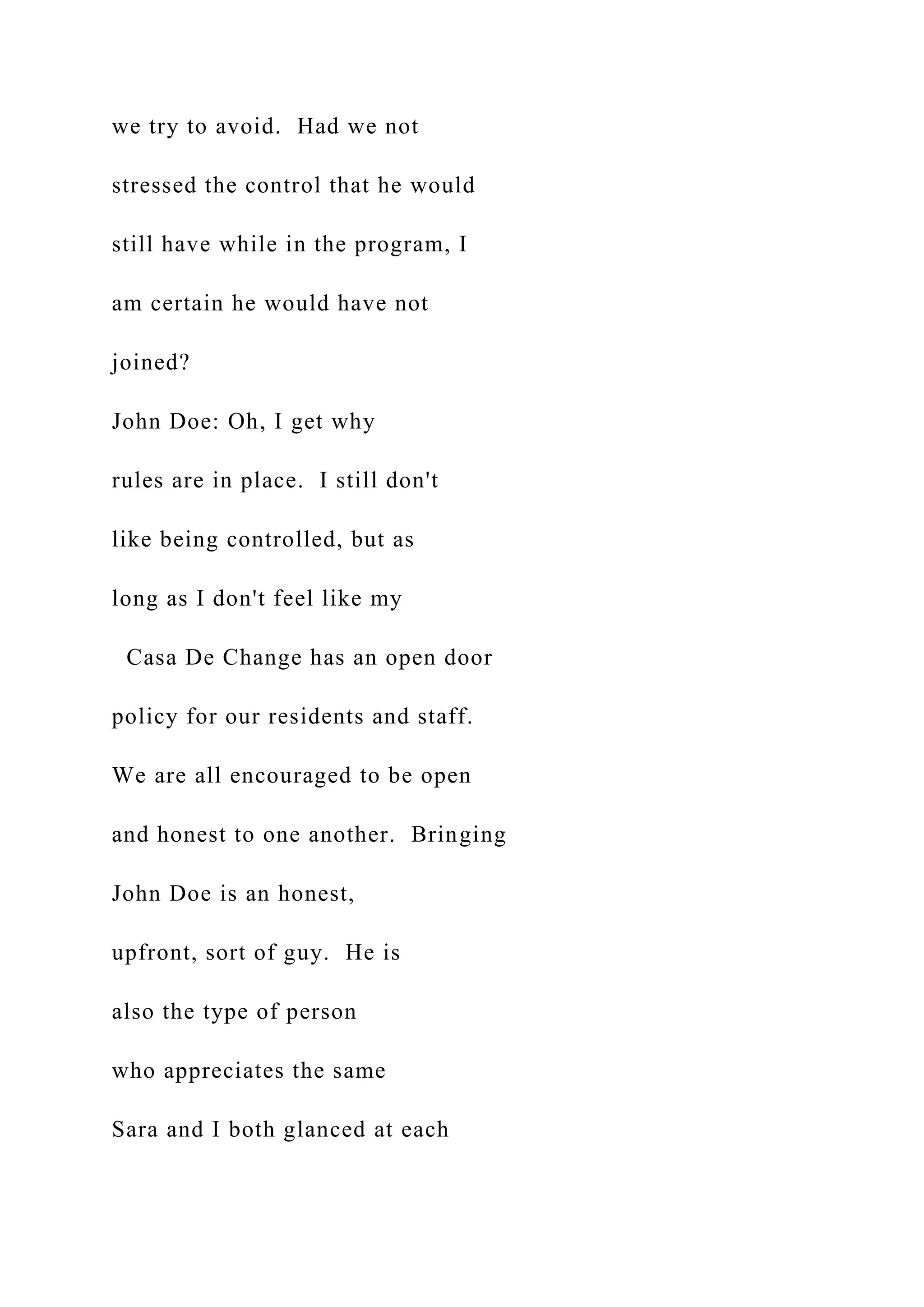 Sample Verbatim Process Recording Clinical Practice with Indi.docx