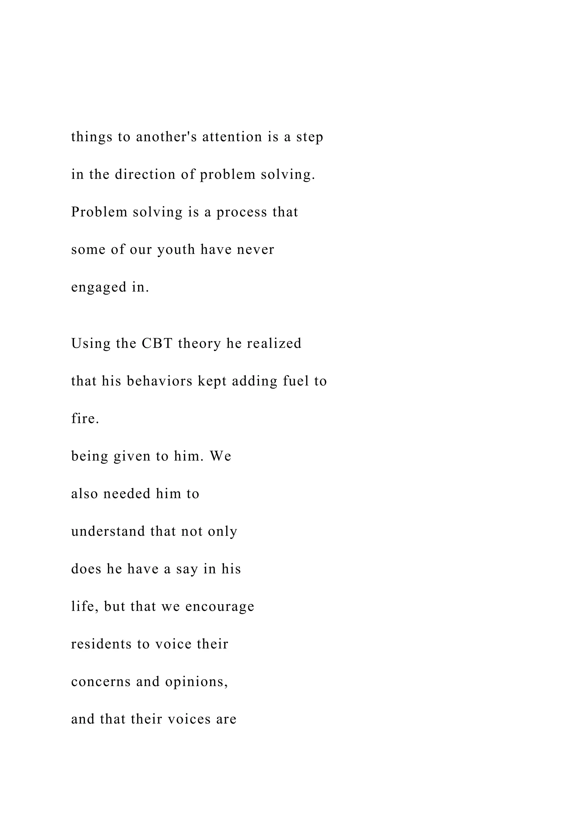 Sample Verbatim Process Recording Clinical Practice with Indi.docx