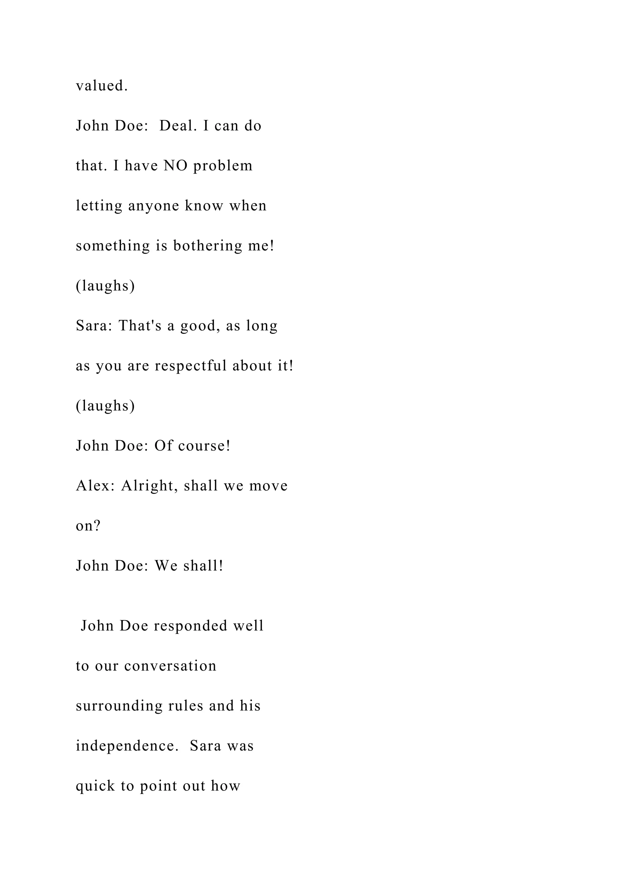 Sample Verbatim Process Recording Clinical Practice with Indi.docx