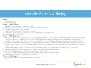 Sample Website Proposal- Airline Example | PDF