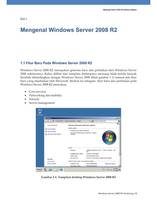 Windows Server 2008 R2 Failover Cluster | PDF