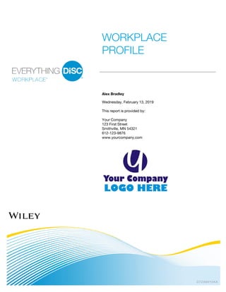 SampleWorkplaceProfile.pdf | Career Advice | Careers