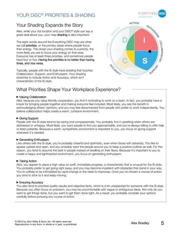 SampleWorkplaceProfile.pdf | Career Advice | Careers