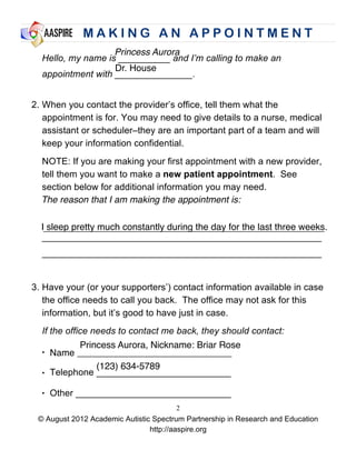 Sample Worksheets and Images Related to Healthcare Appointments Packet.pdf
