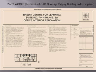 Sample works in auto cad | PPTX