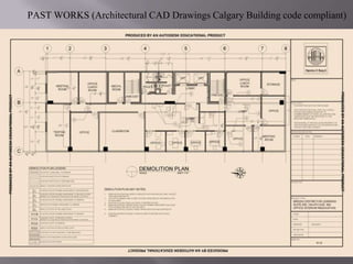 Sample works in auto cad | PPTX