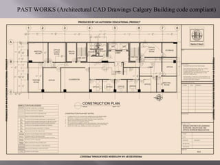 Sample works in auto cad | PPTX