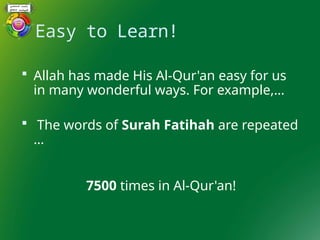 SAMPLE WORK TO LEARN QURANIC ARABIC.pptx