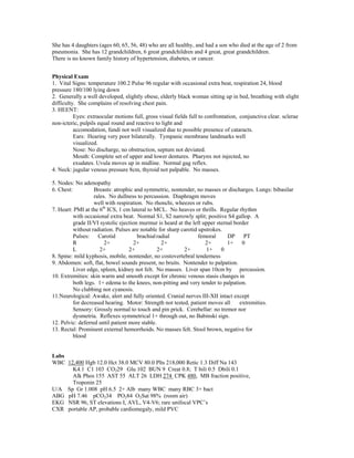 SampleWriteUp.pdf history and physical examination | PDF