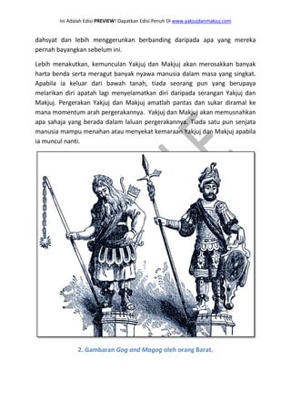 Yakjuj & Makjuj - Api Di Sebalik Tembok Besi (SAMPLE) | PDF