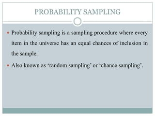 Sampling | PPT