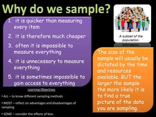 Smarties Sampling | PPTX