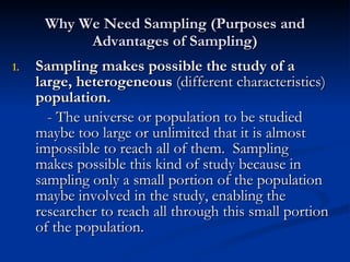 Sampling Design | PPT