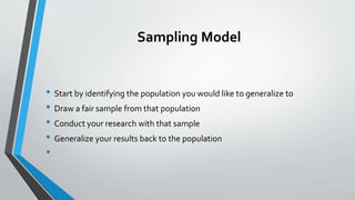 Sampling:Medical Statistics Part III | PPT