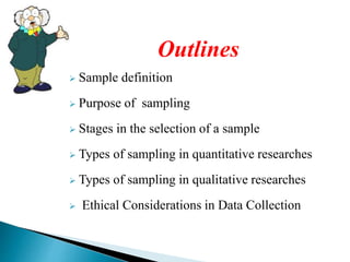 RESEARCH METHOD - SAMPLING | PPTX