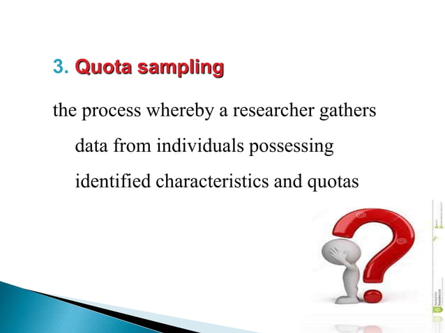 RESEARCH METHOD - SAMPLING | PPTX | Biological Sciences | Science