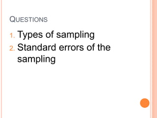 Sampling | PPT
