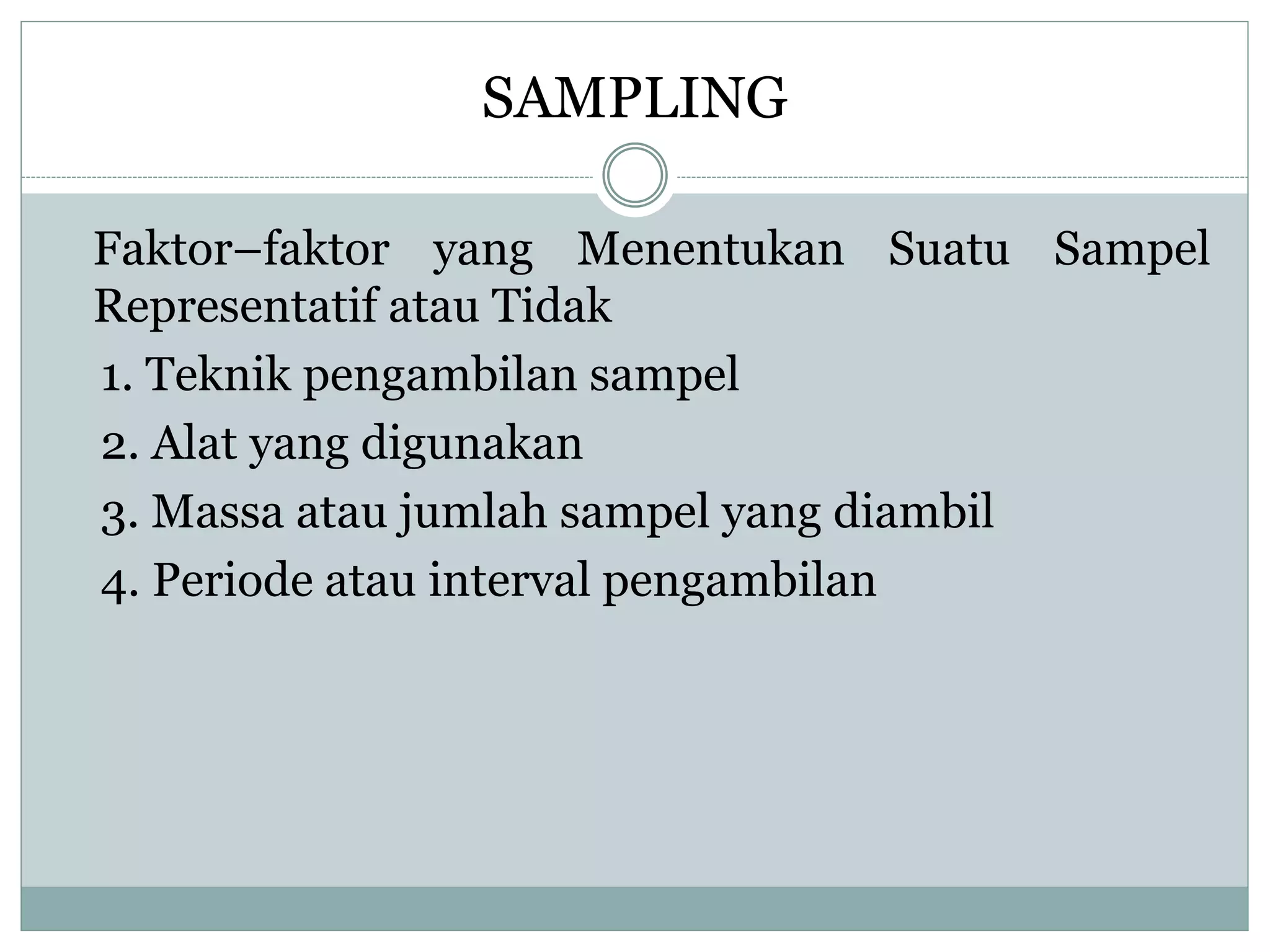 Sampling | PPTX