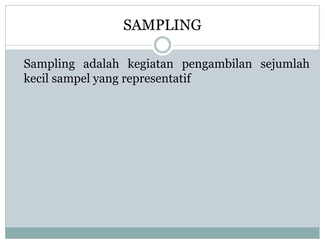 Sampling | PPT